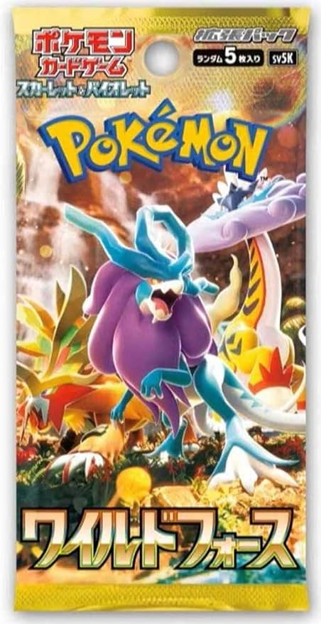 sv5K Japanese Pokemon Wild Force Booster Pack – Let's Play TCG