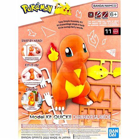 Charmander Model Kit – Let's Play TCG