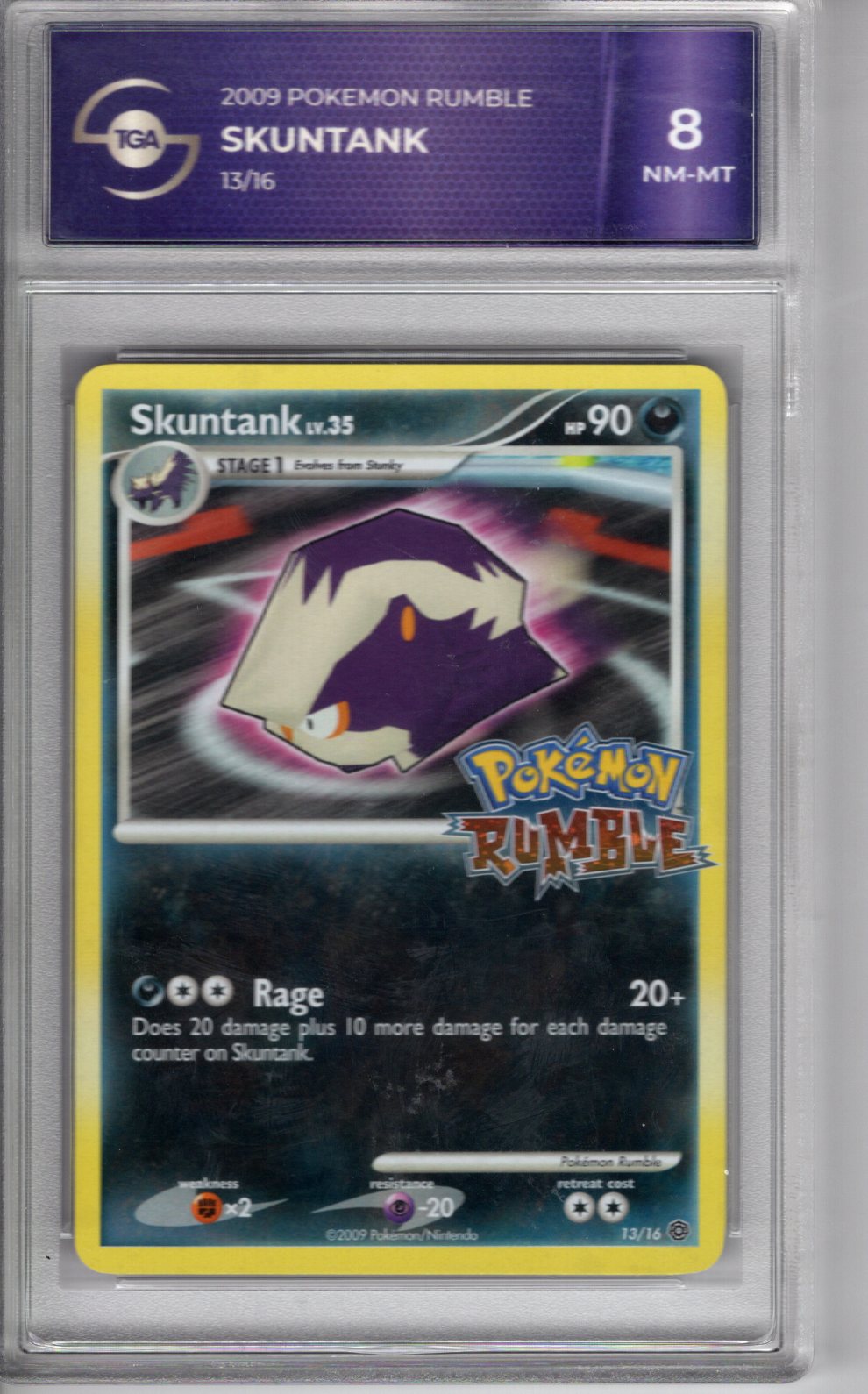 2009 Pokemon Rumble Skuntank TGA 8 – Let's Play TCG